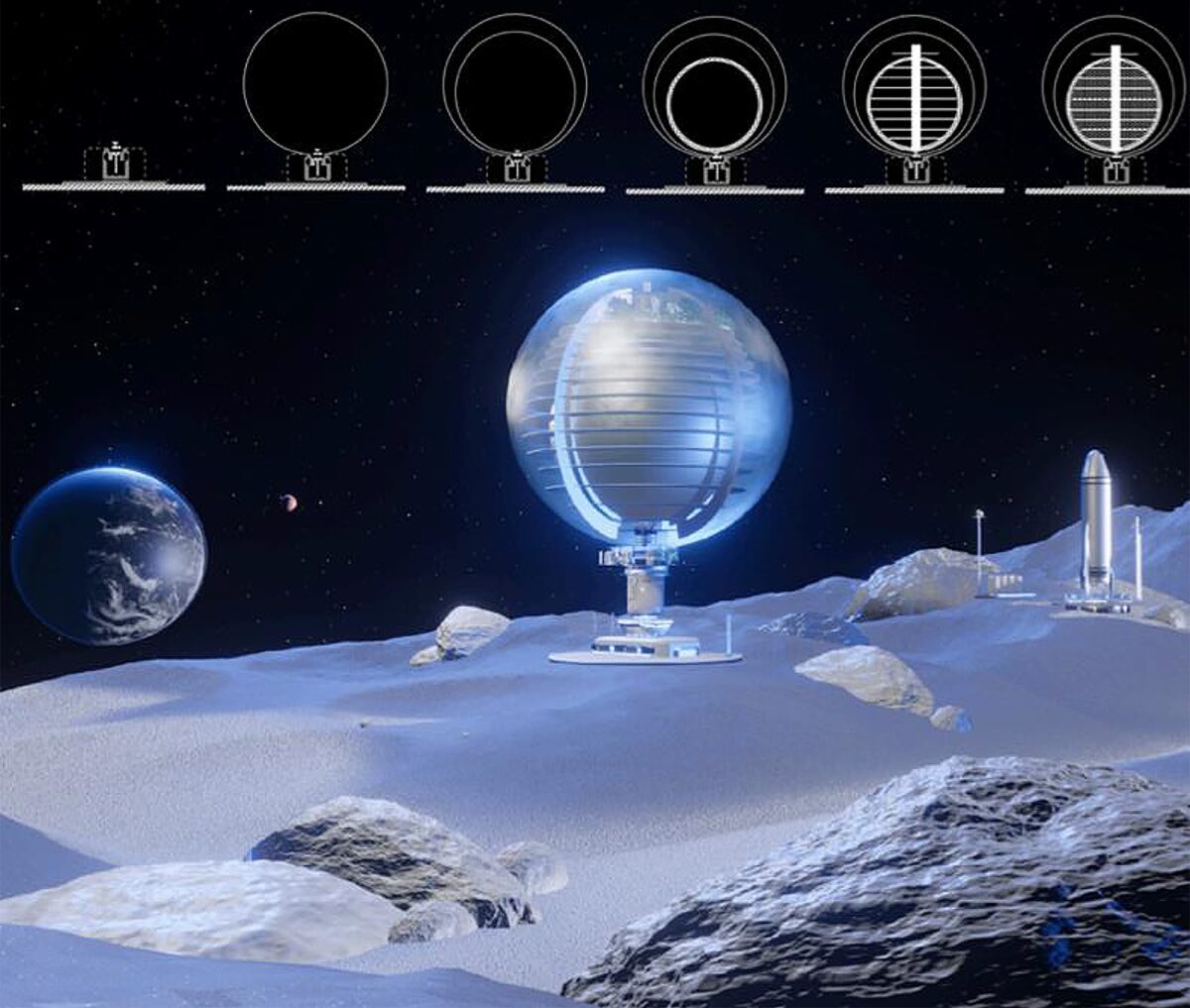 Lunar Glass Structure (LUNGS) | The Planetary Society