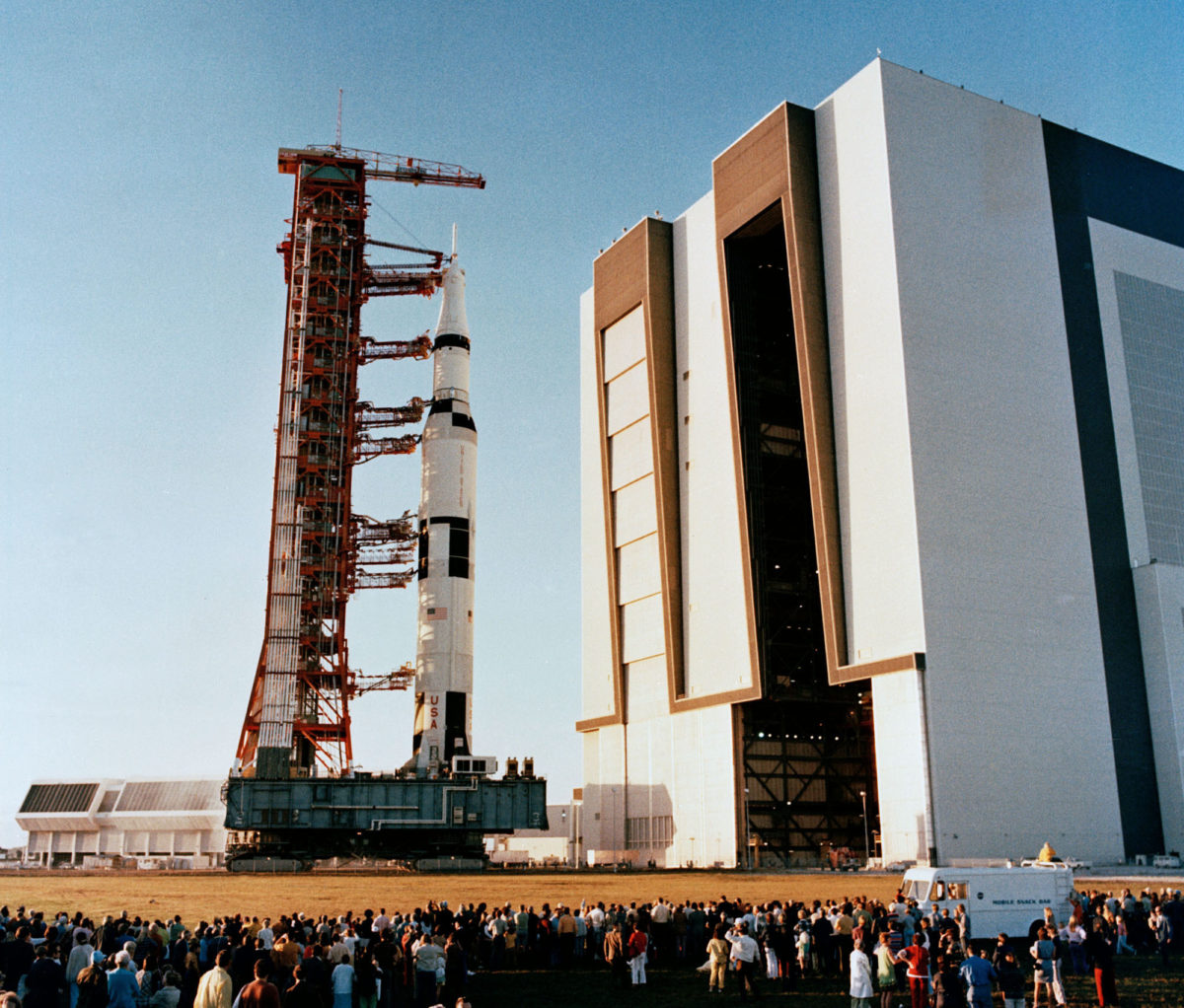 Saturn V rollout | The Planetary Society