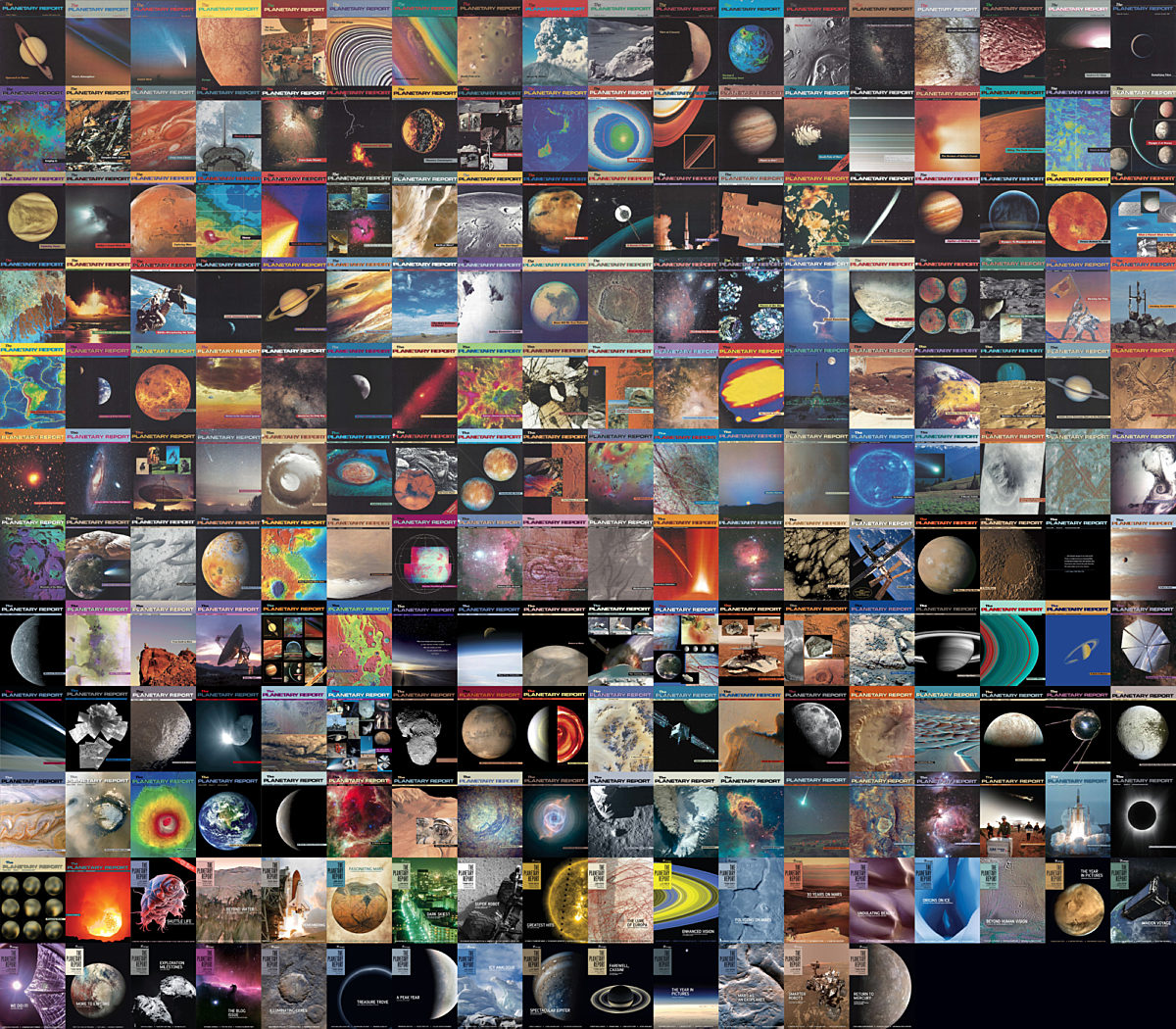 All the covers of The Planetary Report,… | The Planetary Society