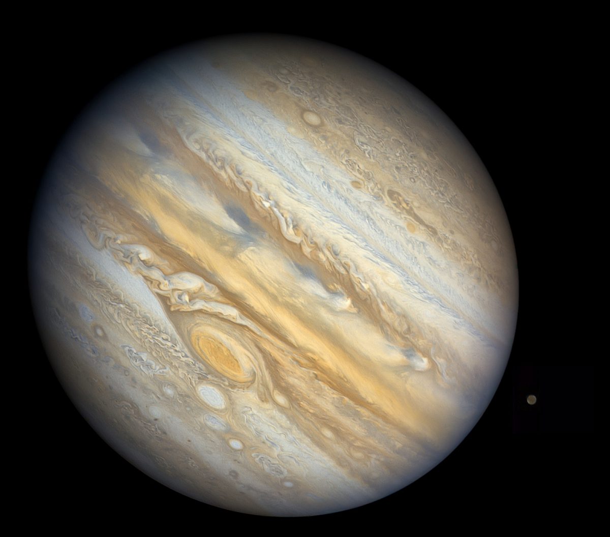 Jupiter and Callisto from Voyager 1 | The Planetary Society