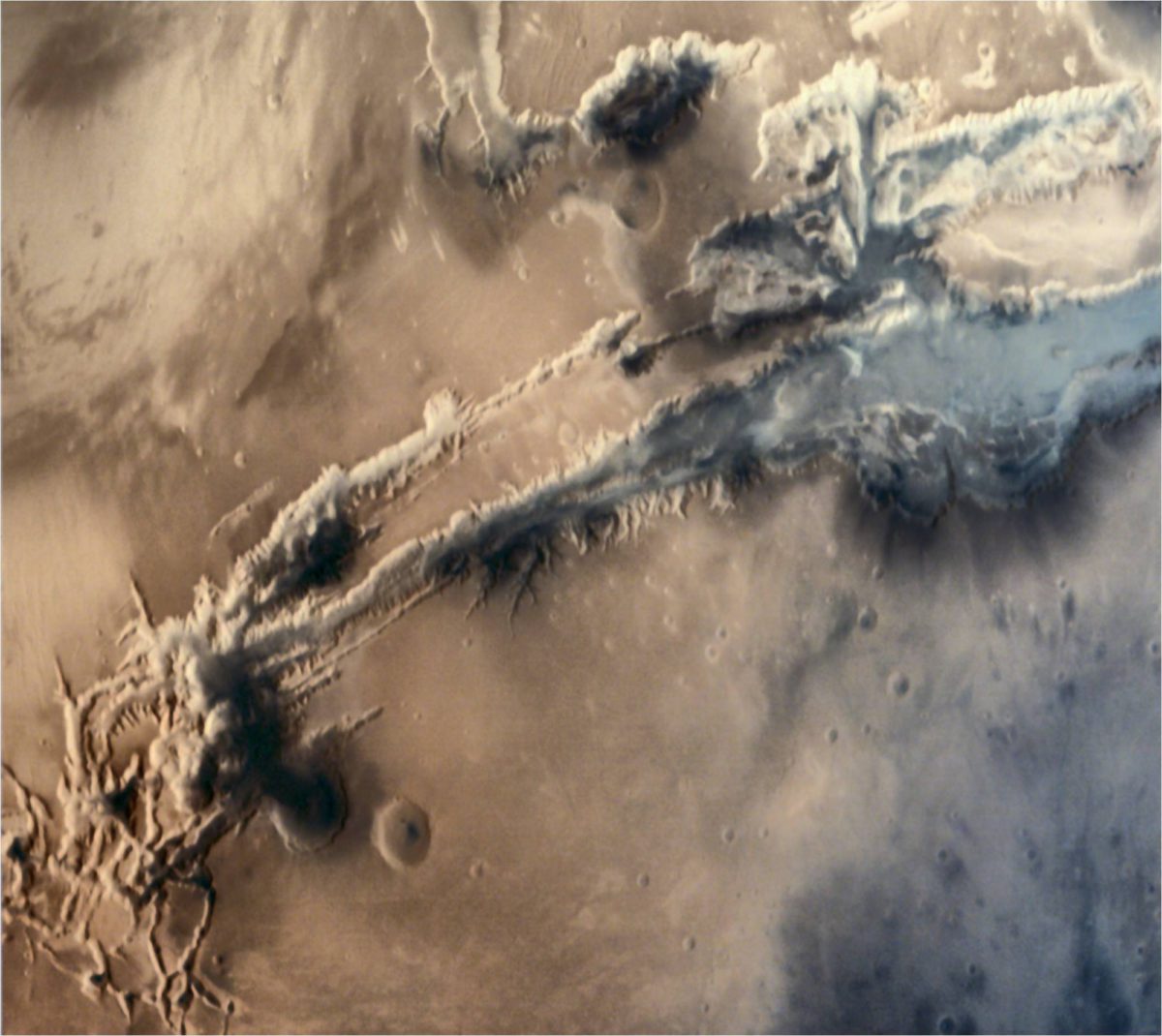 Valles Marineris from Mars Orbiter Mission | The Planetary Society