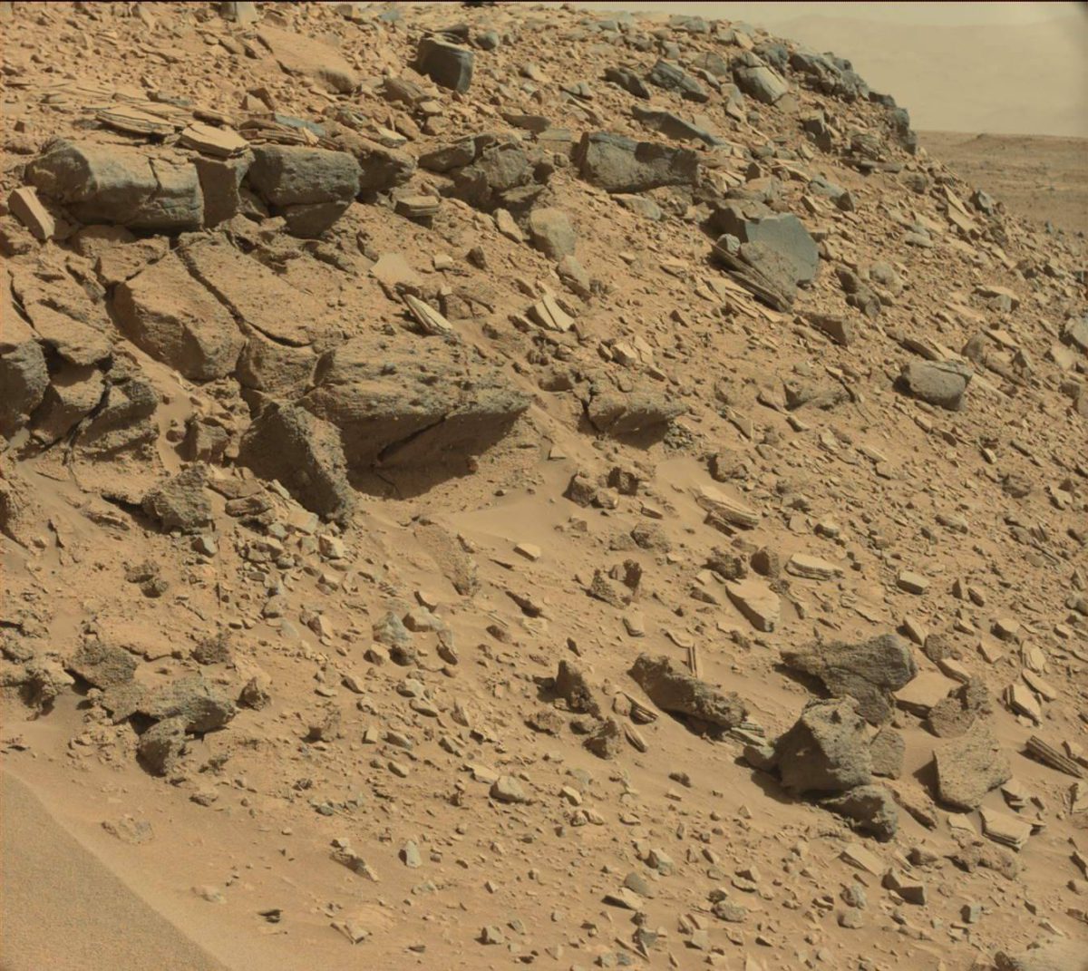 Beautiful view into the valley beyond Dingo… | The Planetary Society