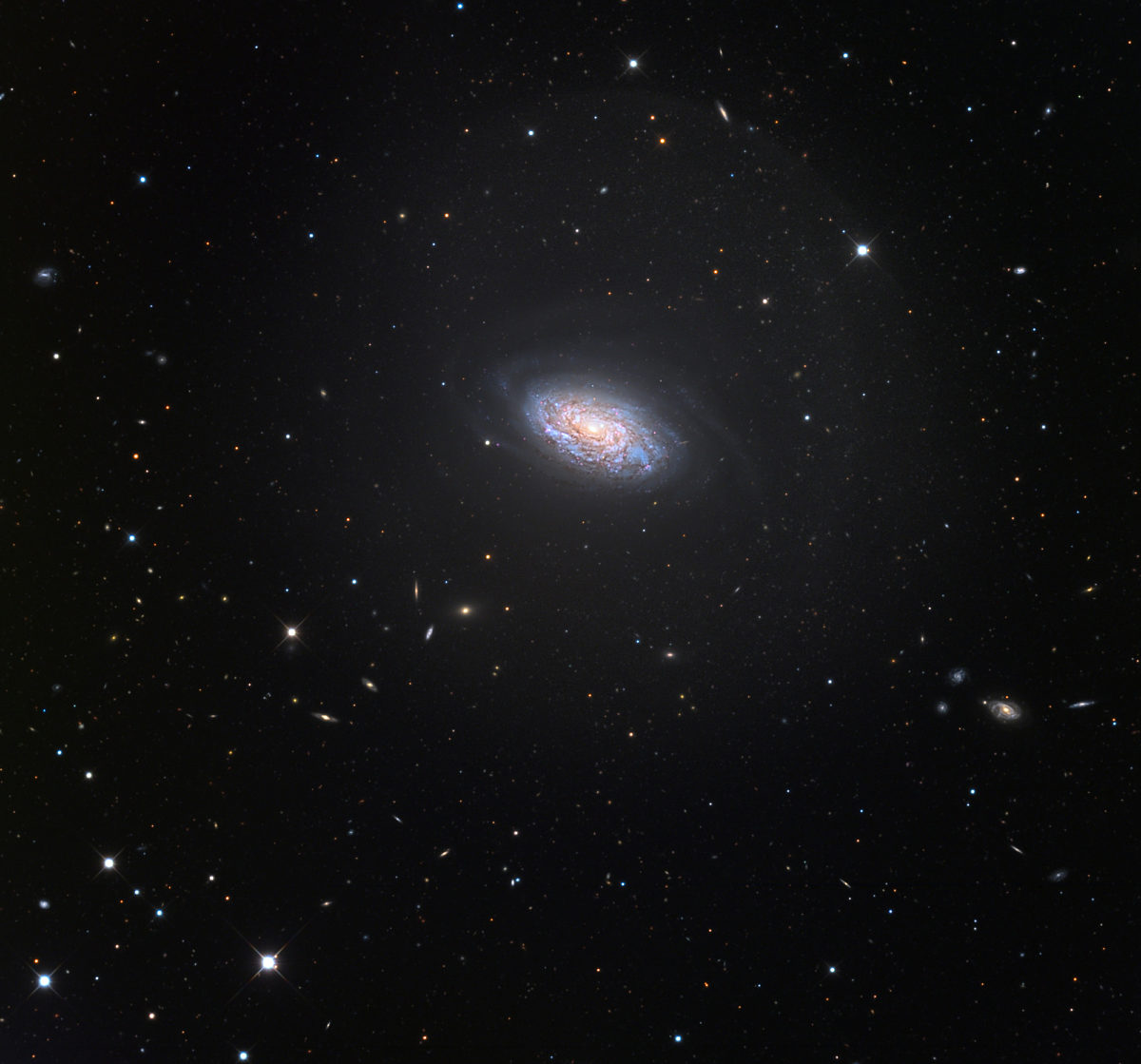 NGC 4414 (full view) | The Planetary Society