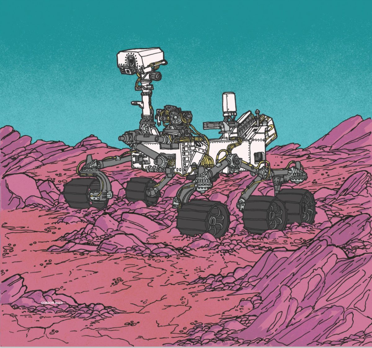 Curiosity Art | The Planetary Society
