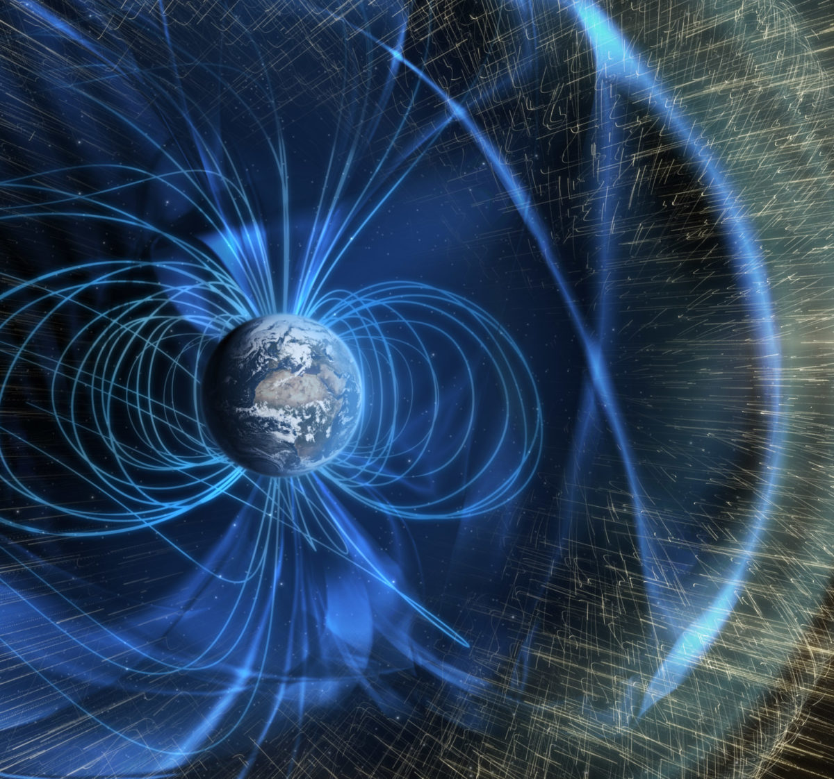 Earth's magnetic field vs. the solar wind | The Planetary Society