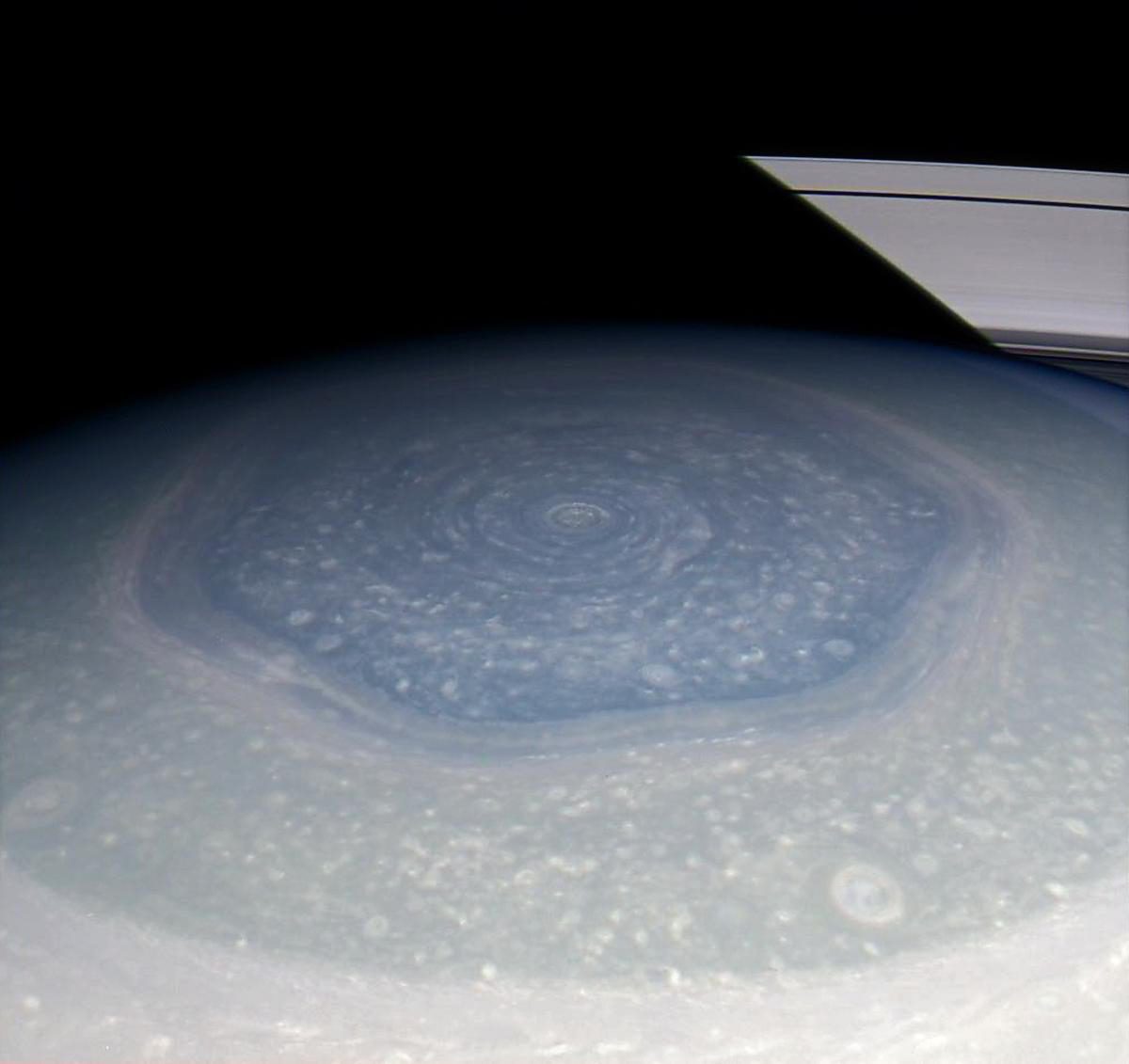 Saturn s Hexagon In Living Color The Planetary Society