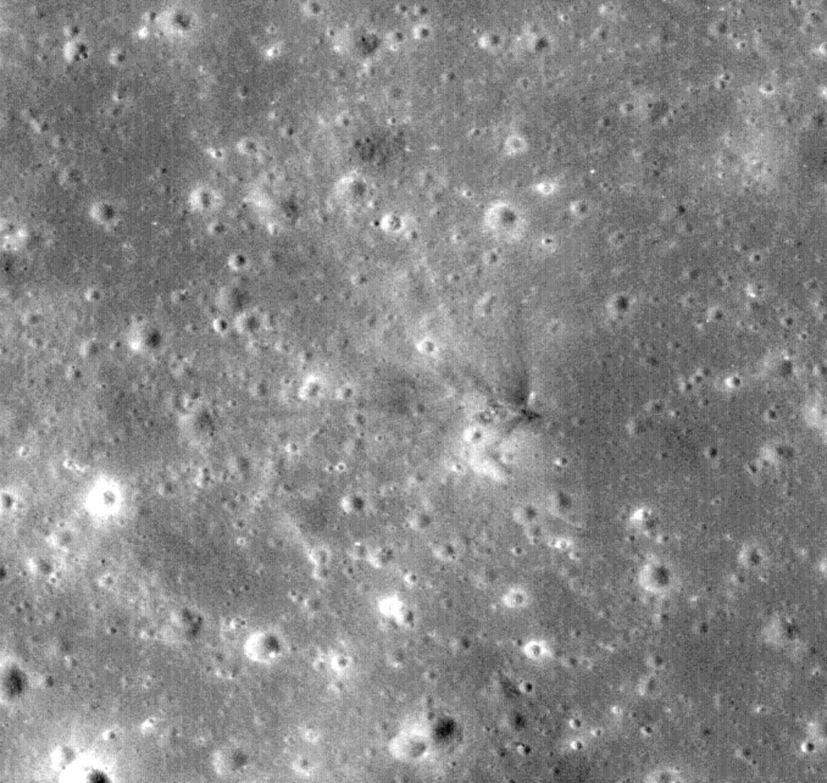 Apollo 14 LM ascent stage impact site | The Planetary Society