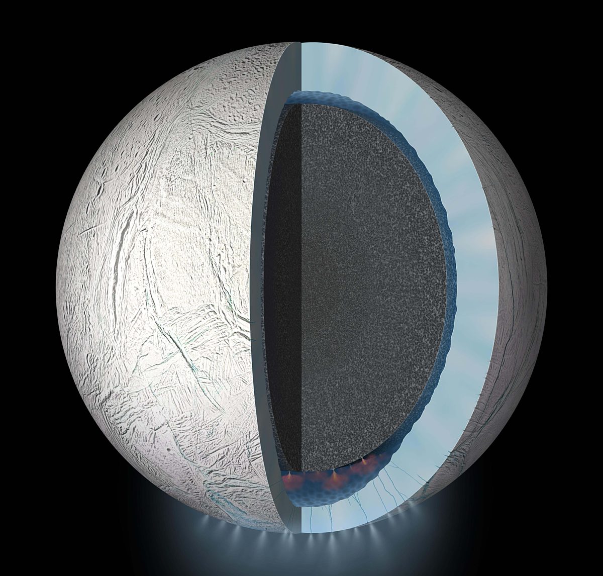 Enceladus' vents and plumes | The Planetary Society