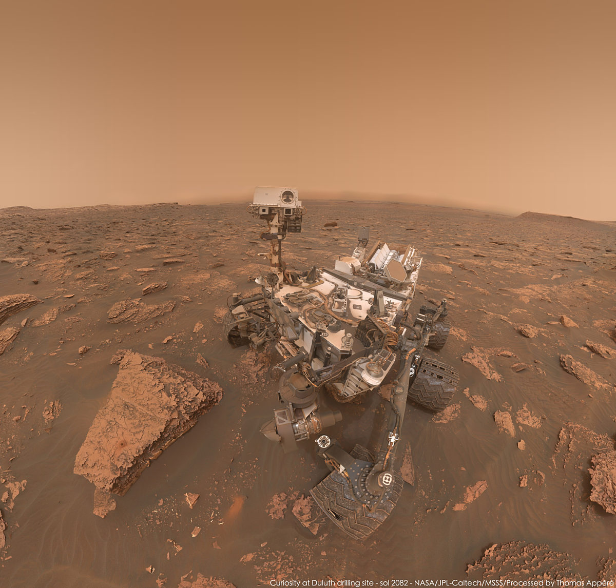 Curiosity self-portrait at Duluth, under… | The Planetary Society