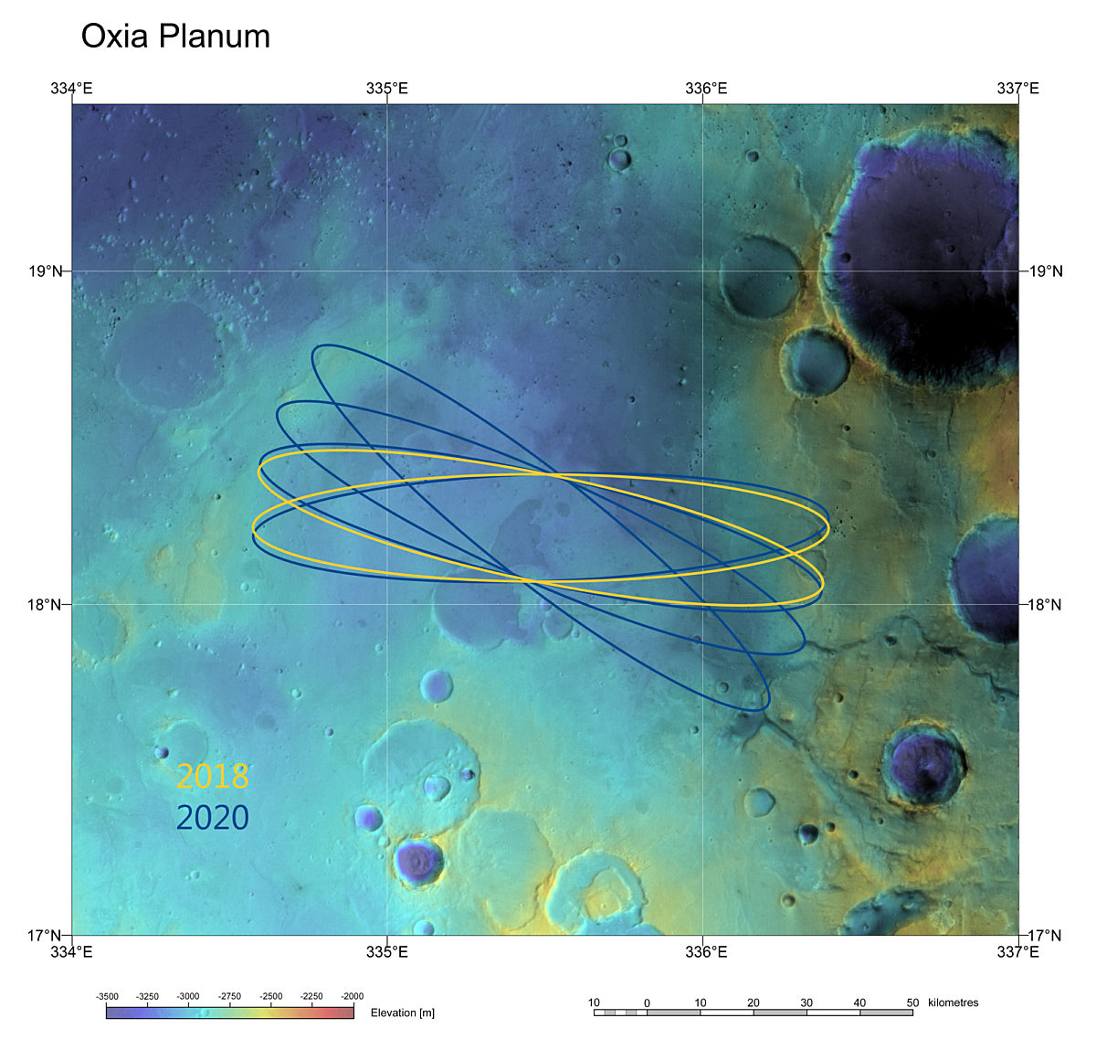 ExoMars 2018 candidate landing site: Oxia… | The Planetary Society
