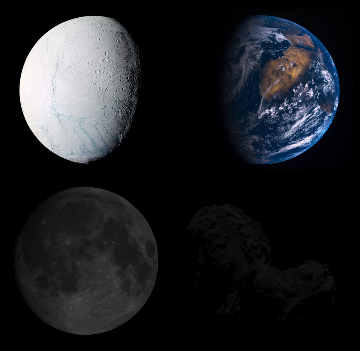 Albedo comparison | The Planetary Society