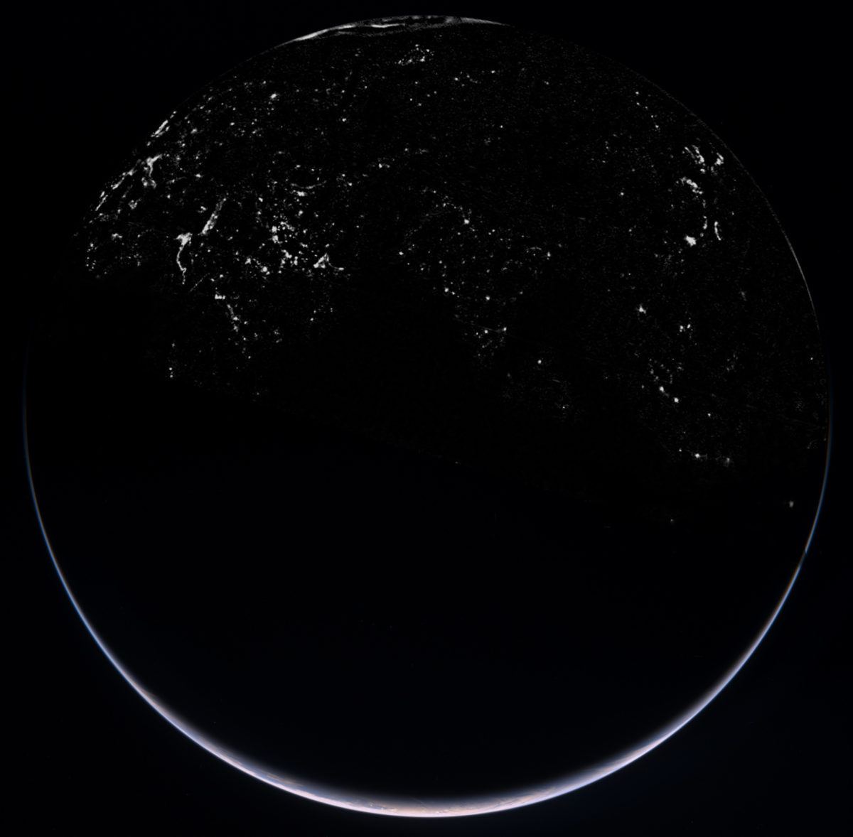 Rosetta view of Earth's night side | The Planetary Society