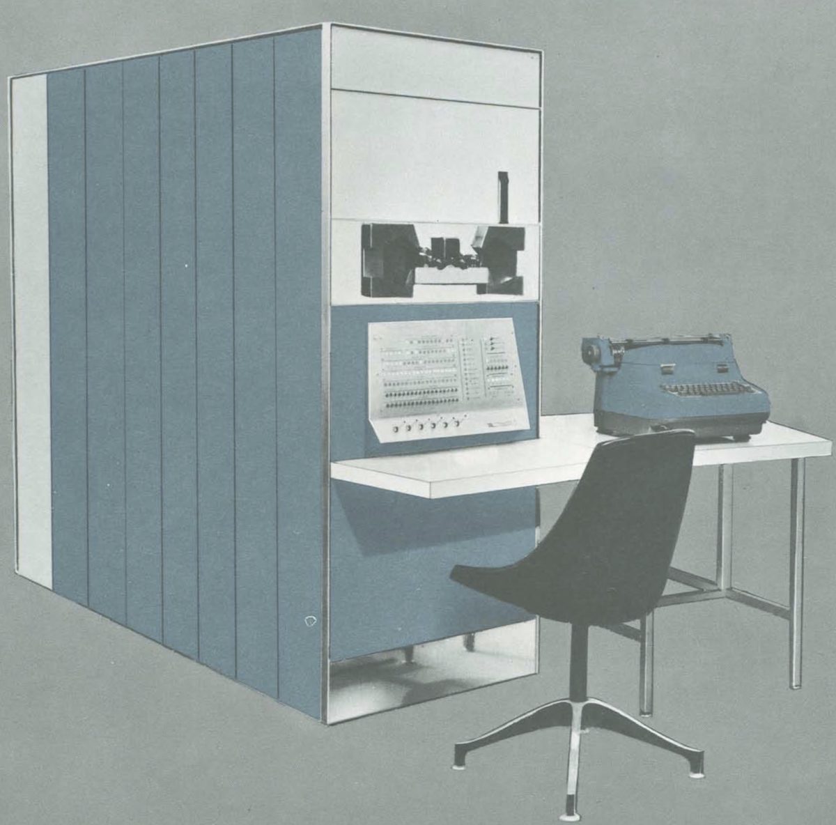 PDP-1 computer cabinets, console, and… | The Planetary Society