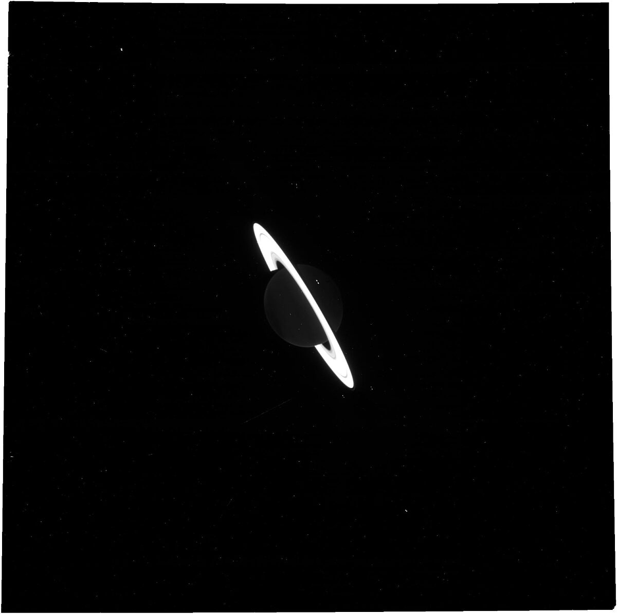 Unprocessed Saturn image from JWST | The Planetary Society