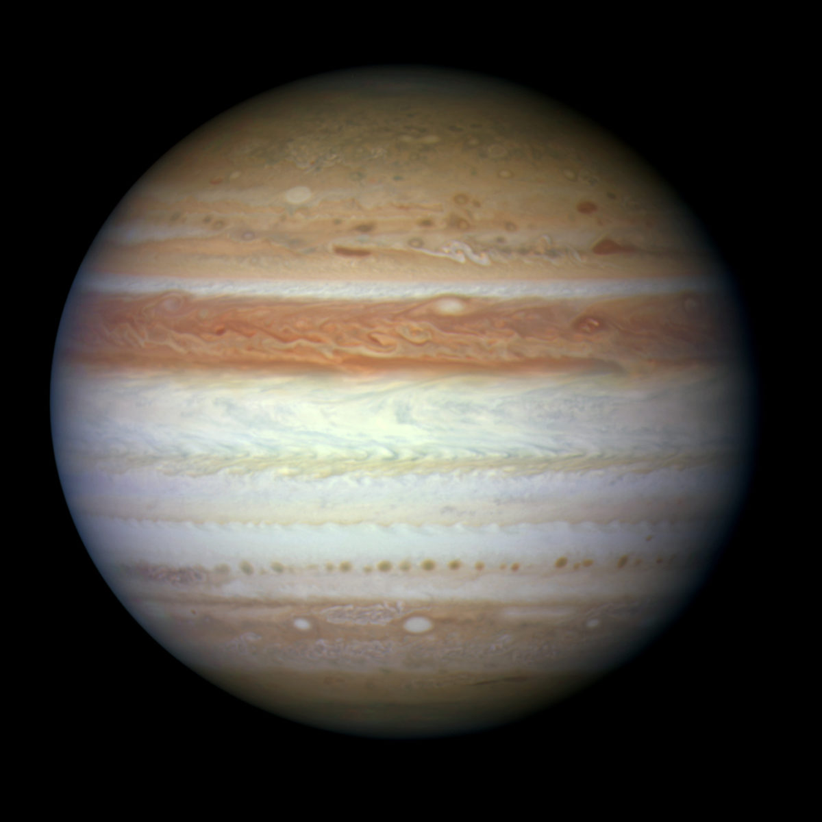 Jupiter texture map for animation | The Planetary Society