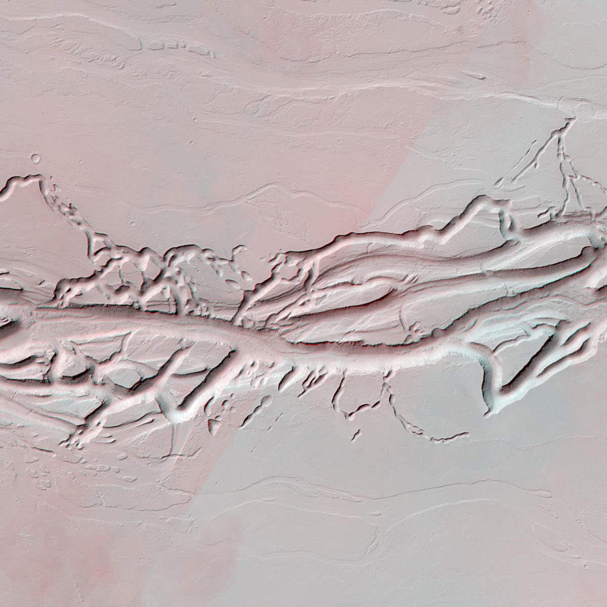Map of Mars with major regions labeled | The Planetary Society