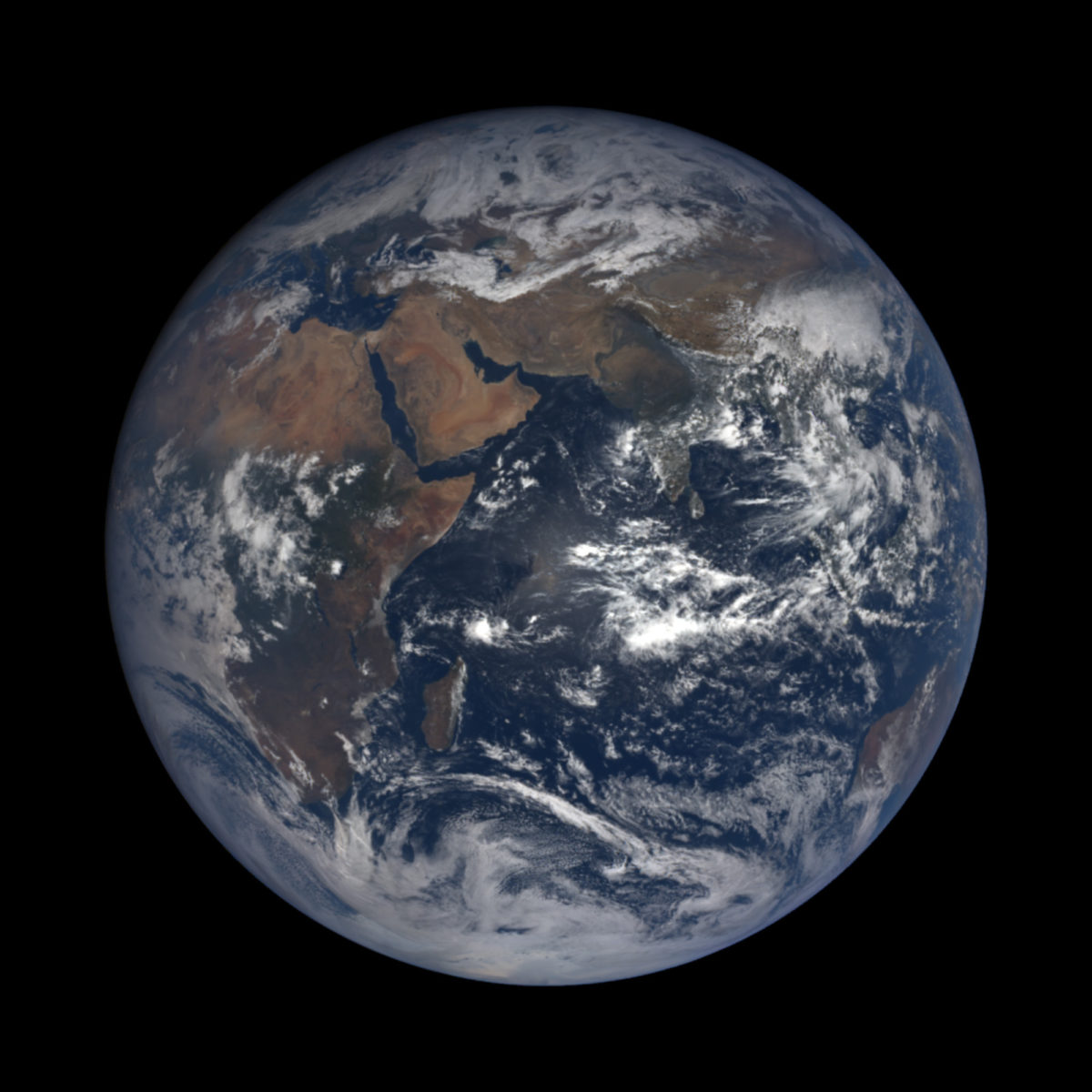 DSCOVR image of Earth, October 3, 2017 | The Planetary Society