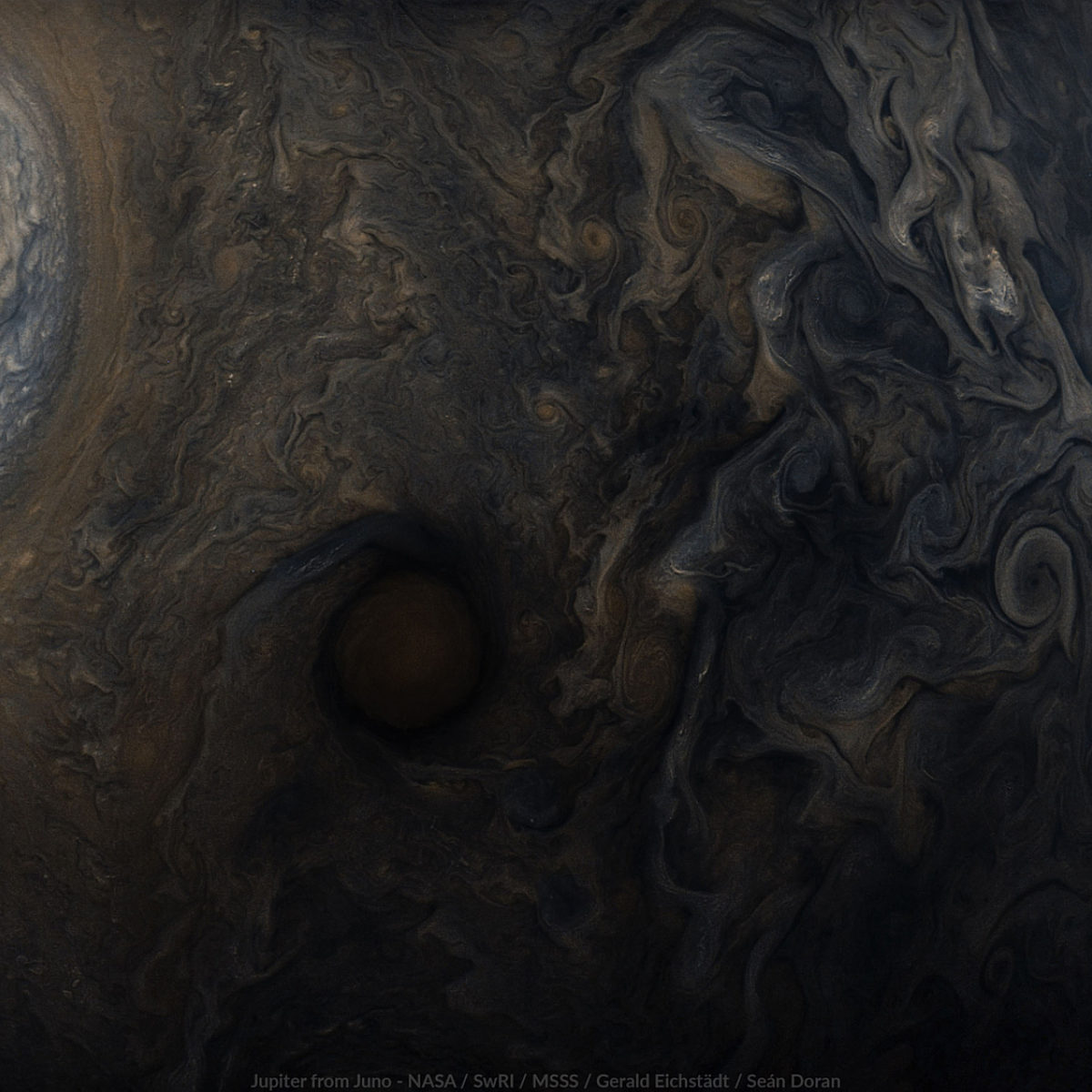 Jupiter texture map for animation | The Planetary Society
