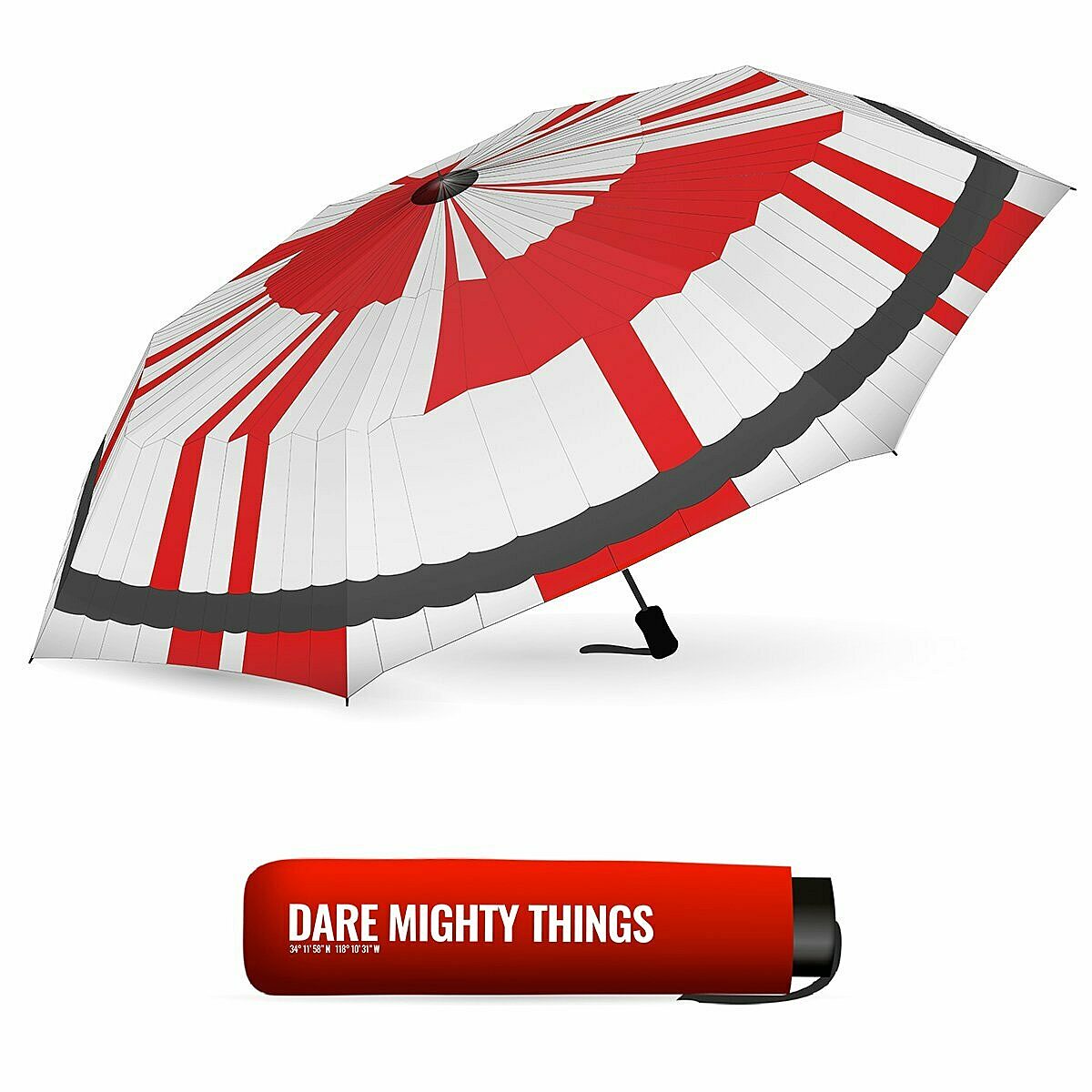 "Dare Mighty Things" umbrella | The Planetary Society