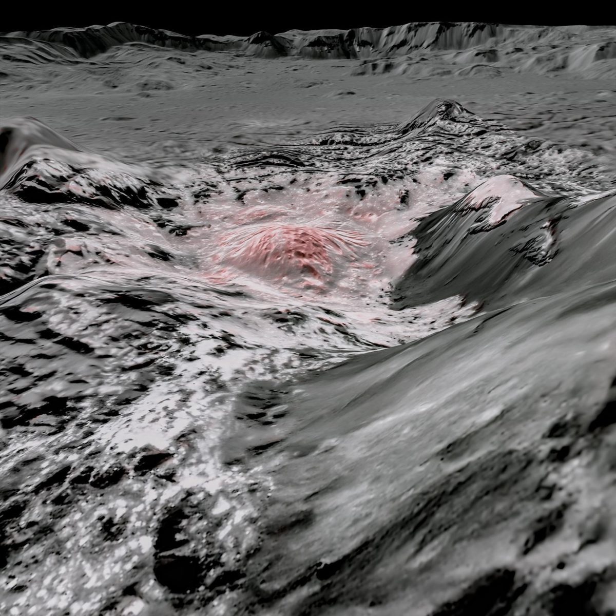 Enhanced-color global view of Tethys, 11… | The Planetary Society