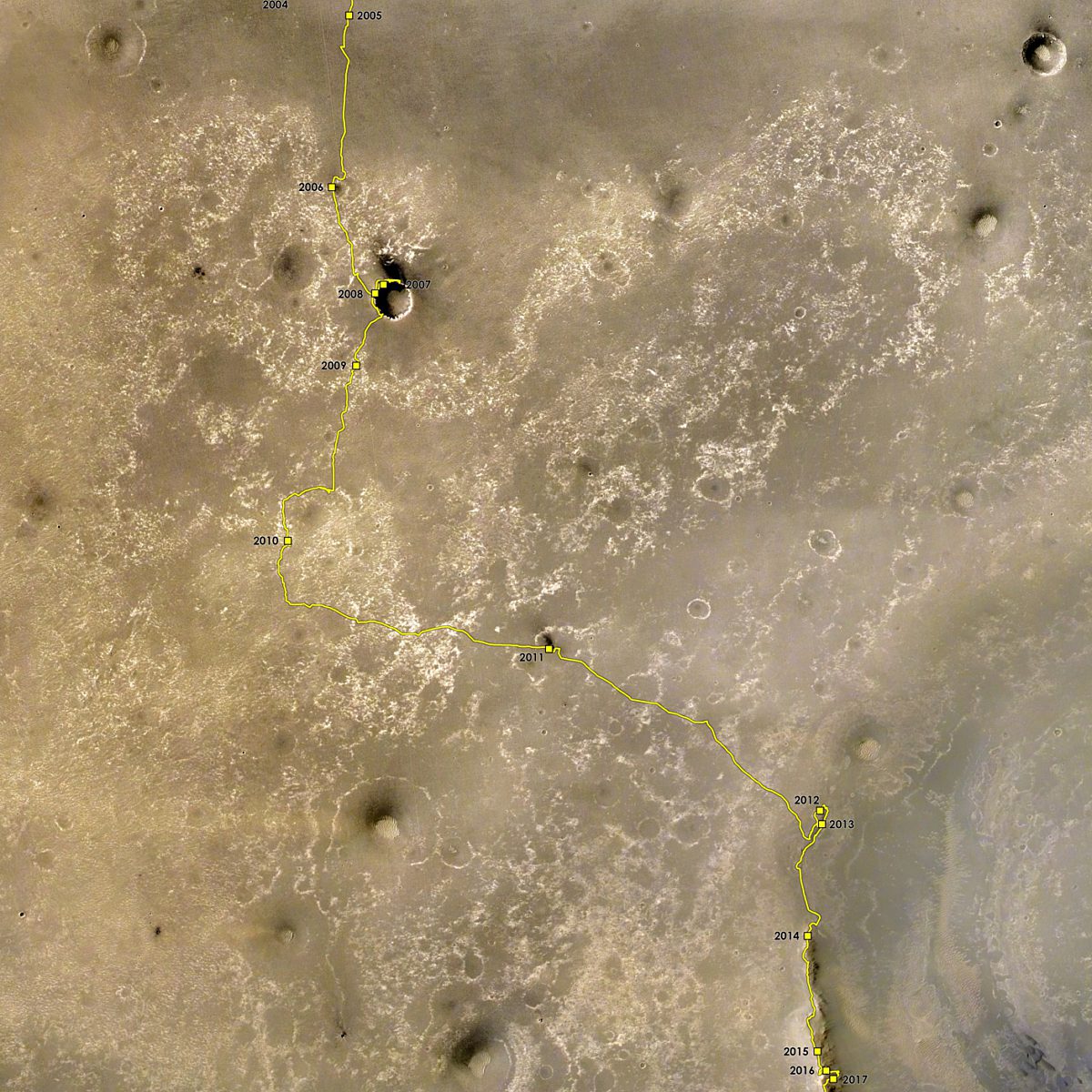 Topographic map of Mars | The Planetary Society