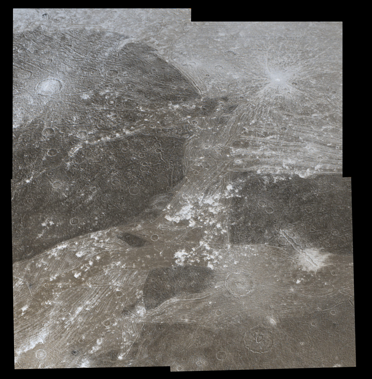 Ganymede Mosaic: Perrine Regio | The Planetary Society