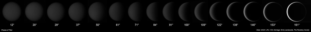 Phases of Titan | The Planetary Society