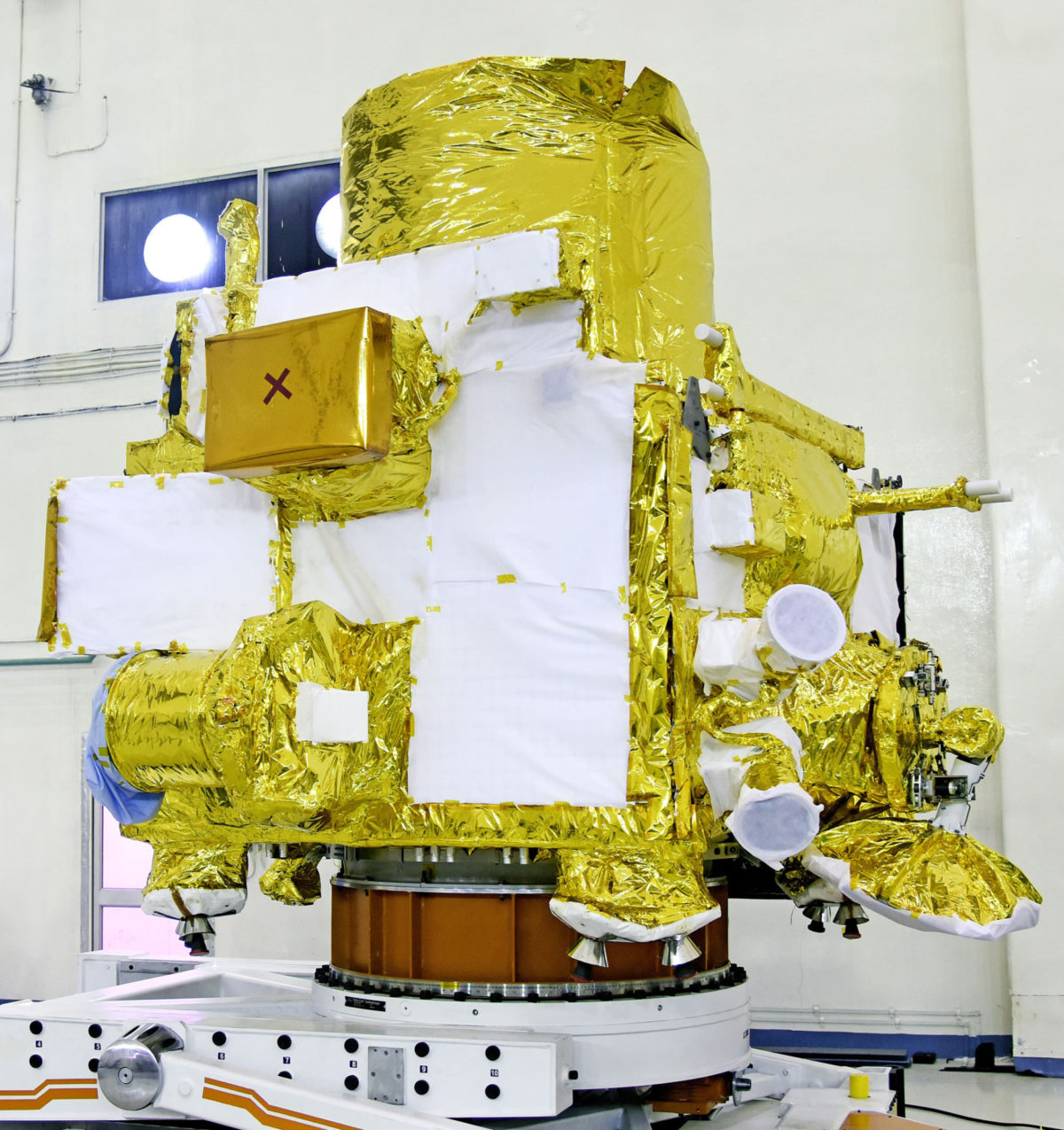 Chandrayaan-2 Orbiter in the Clean Room | The Planetary Society