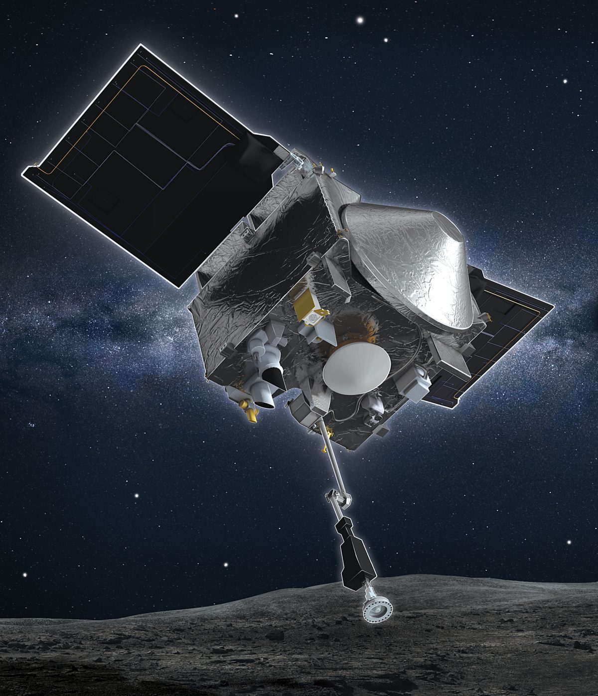 OSIRIS-REx spacecraft art | The Planetary Society