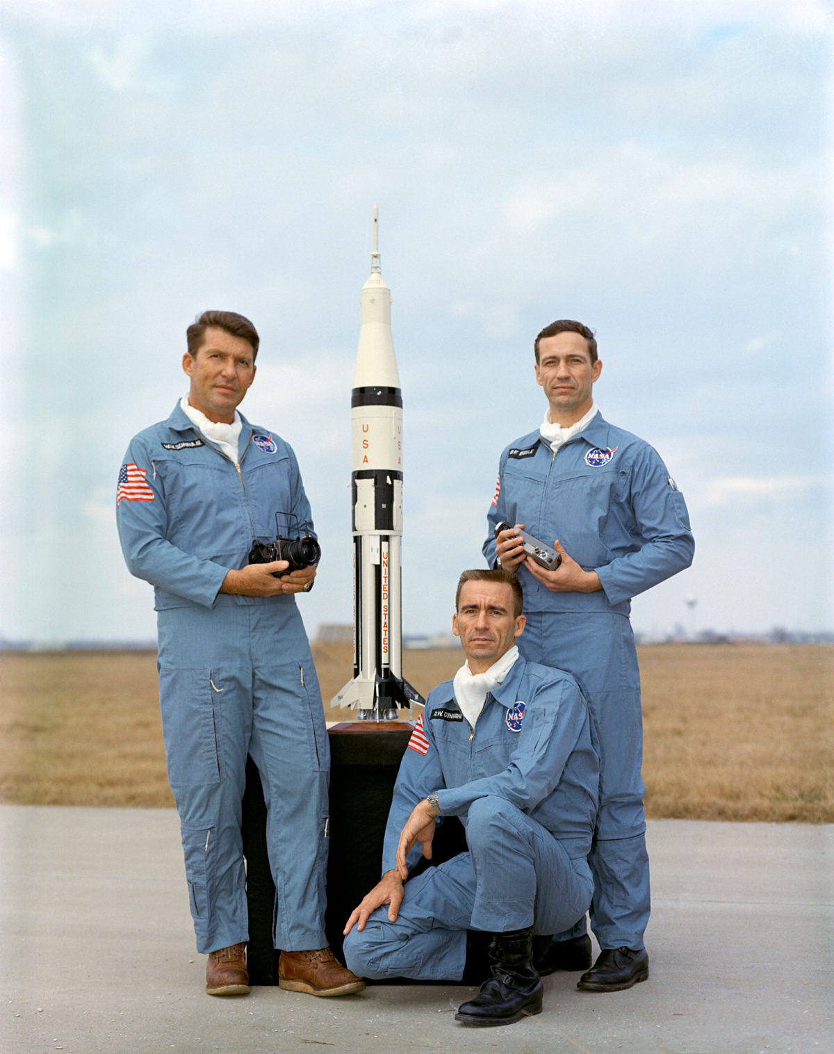 Apollo 7 crew portrait | The Planetary Society