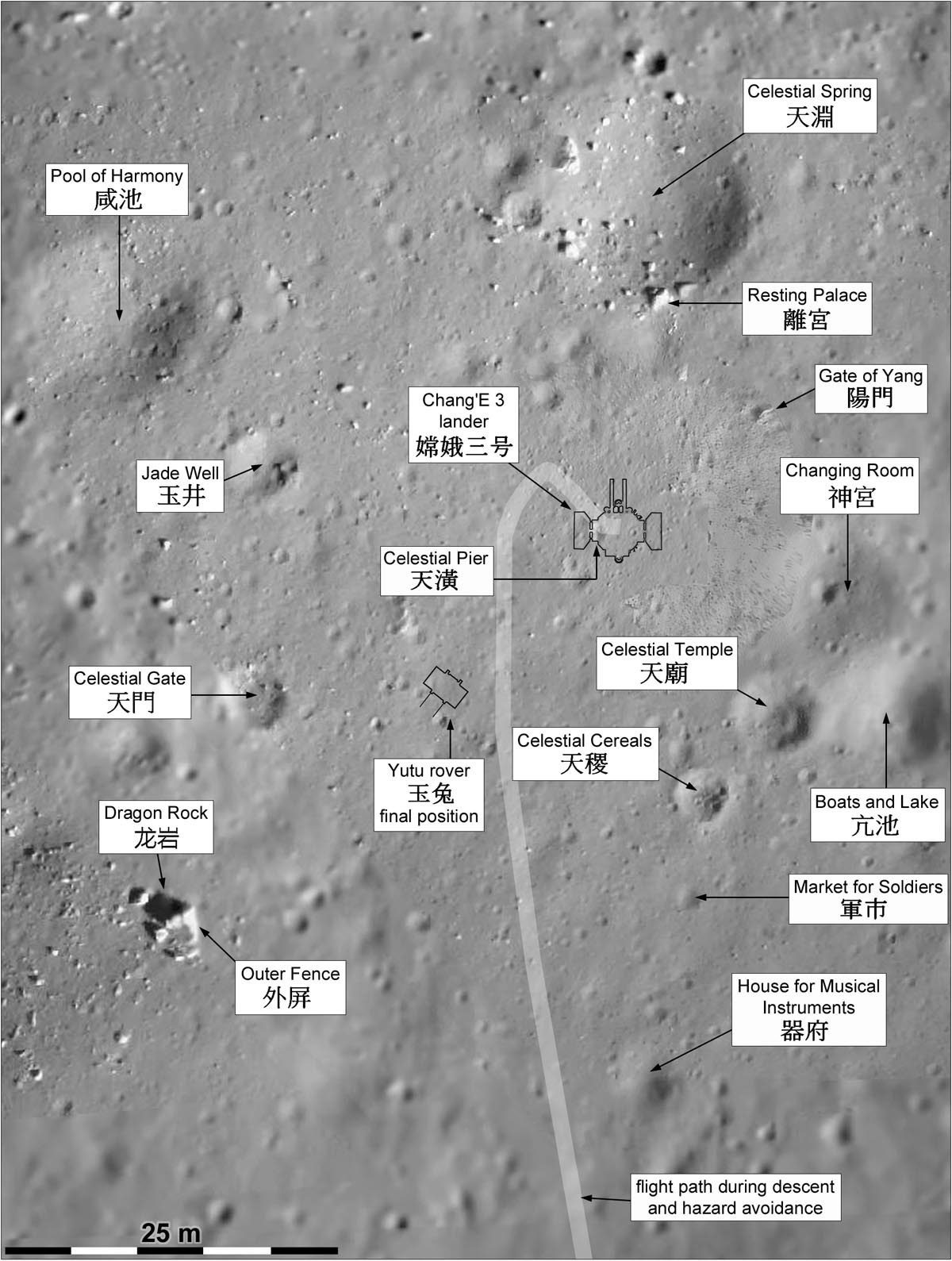 Chang'e 3 landing site geography | The Planetary Society