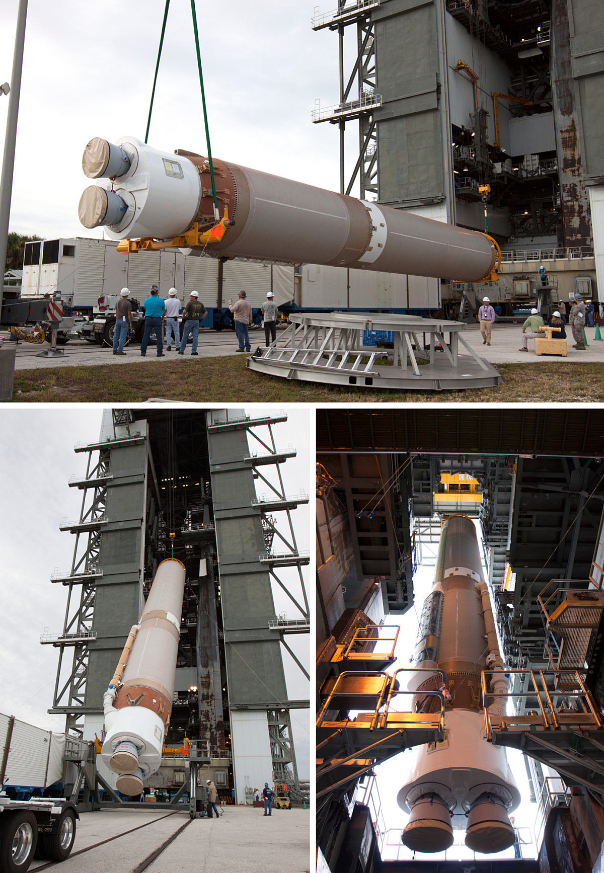 OSIRIS-REx's rocket is lifted into position | The Planetary Society