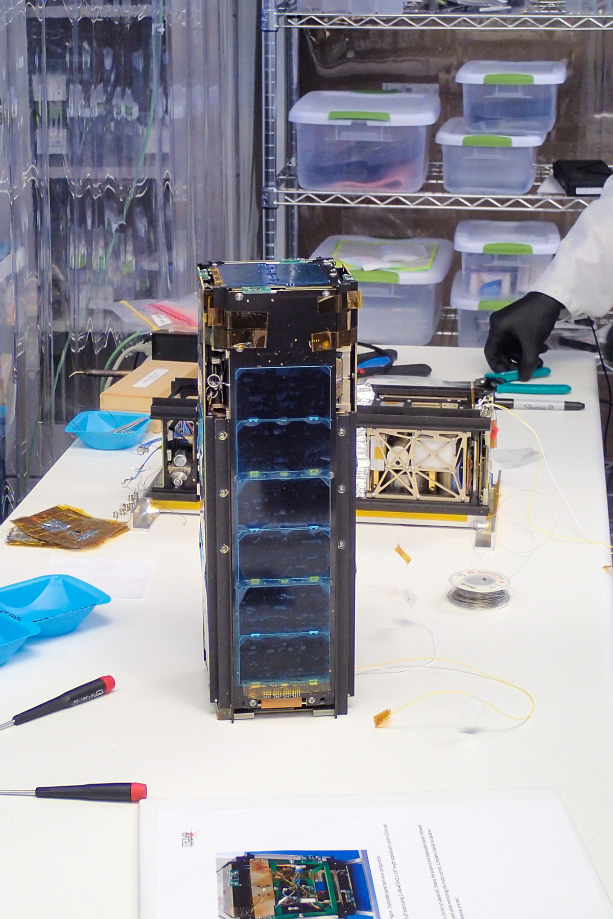 LightSail with solar arrays stowed | The Planetary Society