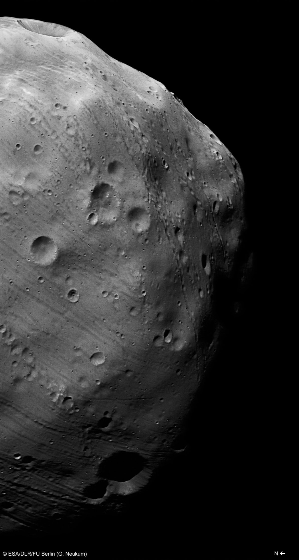 Phobos closeup from Mars Express | The Planetary Society