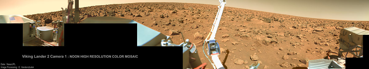 Viking Lander 2 Camera 1 Noon High Resolution… | The Planetary Society