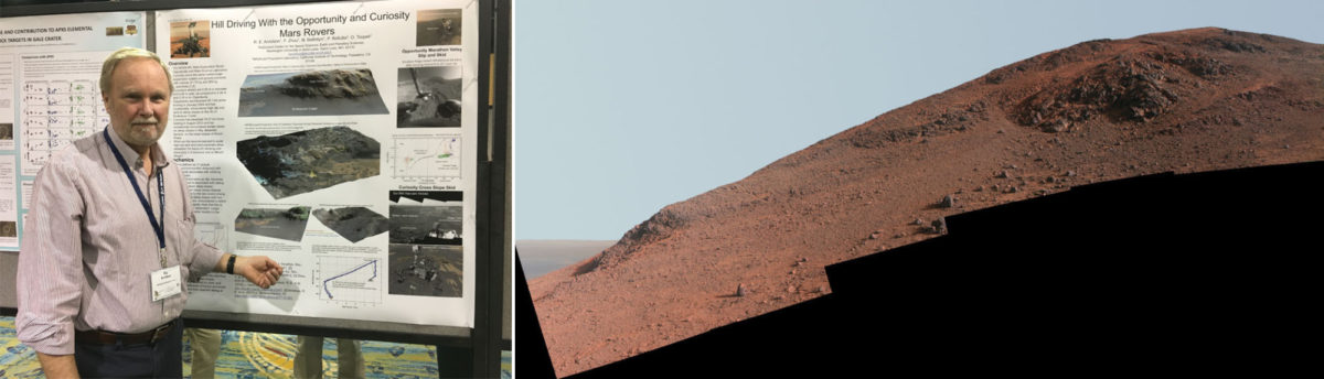 Ray Arvidson and the perils of hill driving… | The Planetary Society