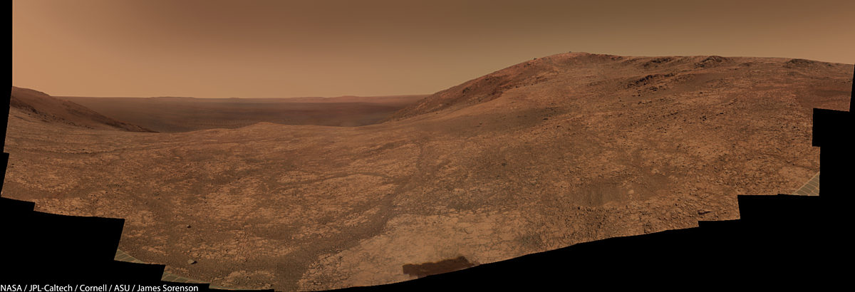 View from the head of Marathon Valley,… | The Planetary Society