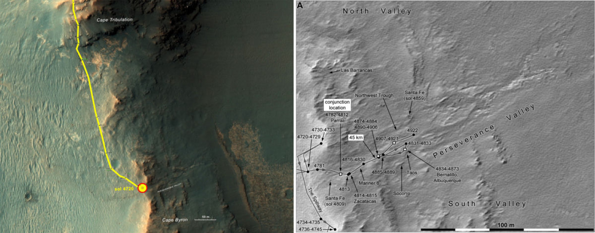 Opportunity route map, December 2017 | The Planetary Society