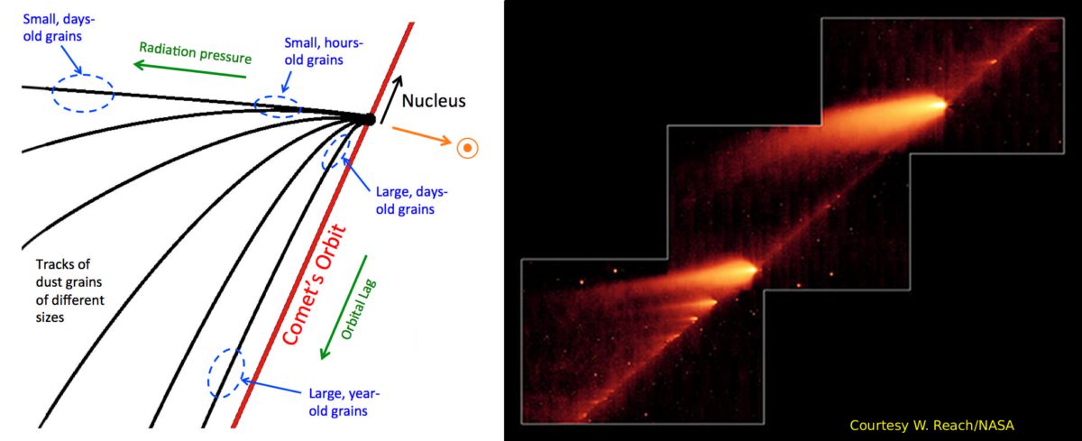 The motion of cometary dust | The Planetary Society