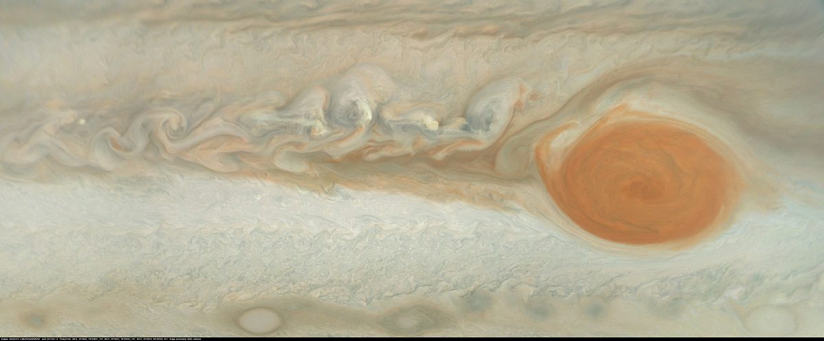 Jupiter's Great Red Spot and Wake from Juno | The Planetary Society