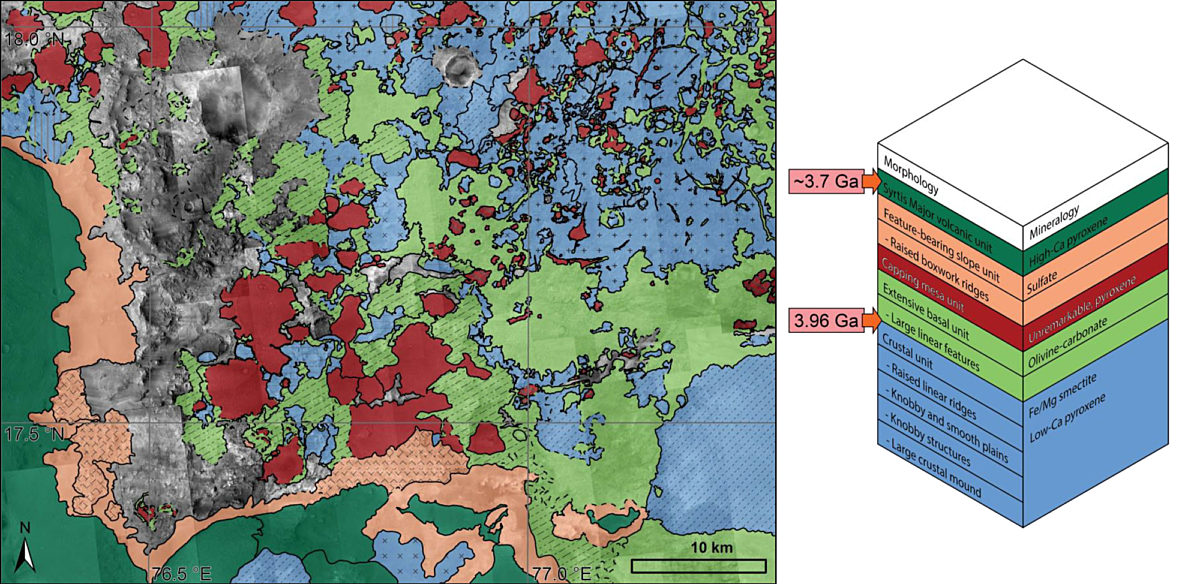 Geology of Northeastern Syrtis Major | The Planetary Society