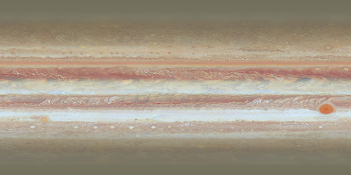 Jupiter texture map for animation | The Planetary Society