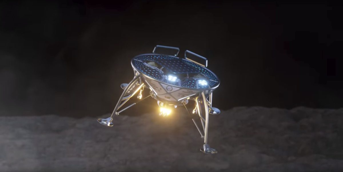 SpaceIL lander approaches lunar surface | The Planetary Society