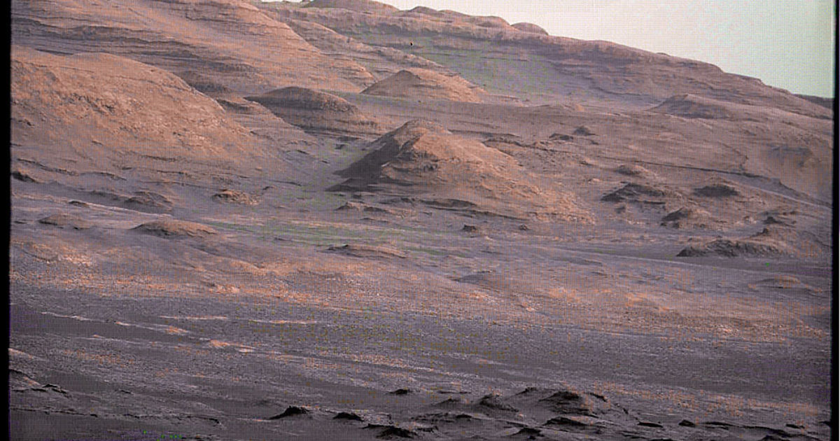 Telephoto view of the flank of Mount Sharp,… | The Planetary Society