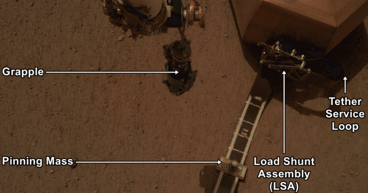 Load Shunt Assembly opening on InSight… | The Planetary Society