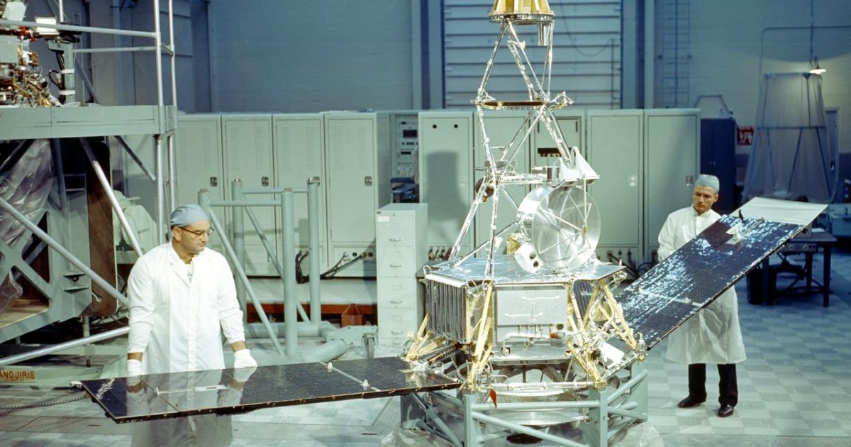 Mariner 2 being prepared for launch | The Planetary Society