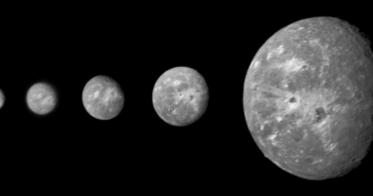 Voyager 2's Oberon imaging sequence | The Planetary Society