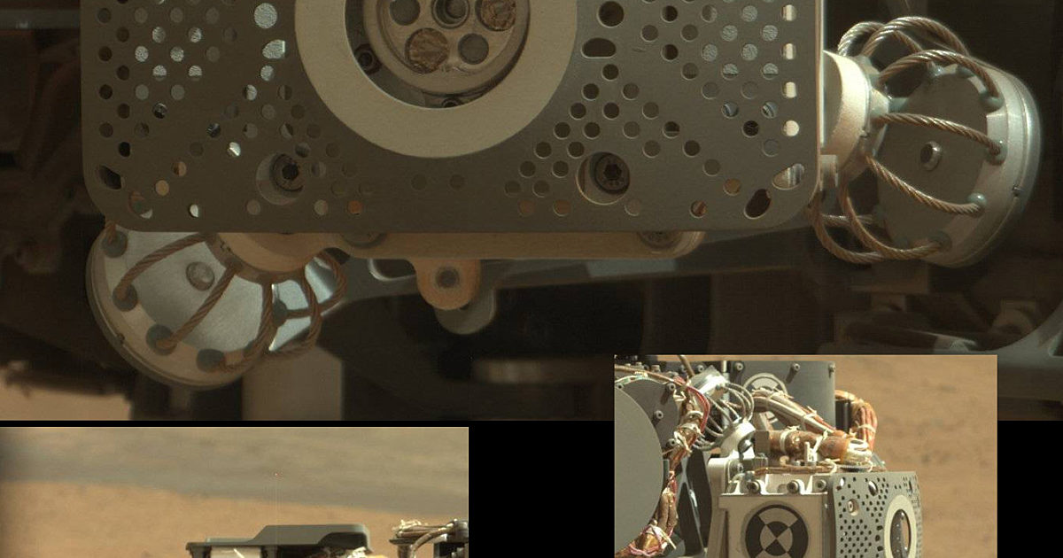 Curiosity's Turret: APXS detail views | The Planetary Society