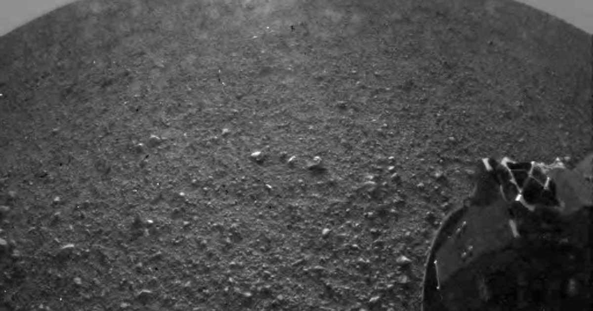 Highly processed version of Curiosity sol 0… | The Planetary Society