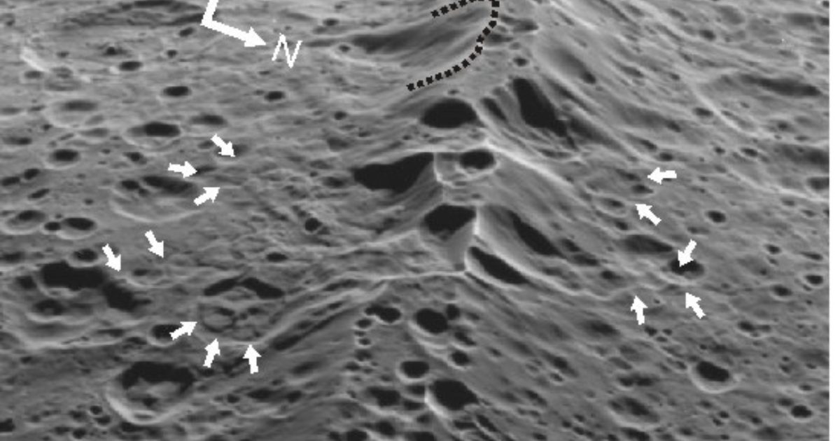 Landslide modification of Iapetus' ridge | The Planetary Society